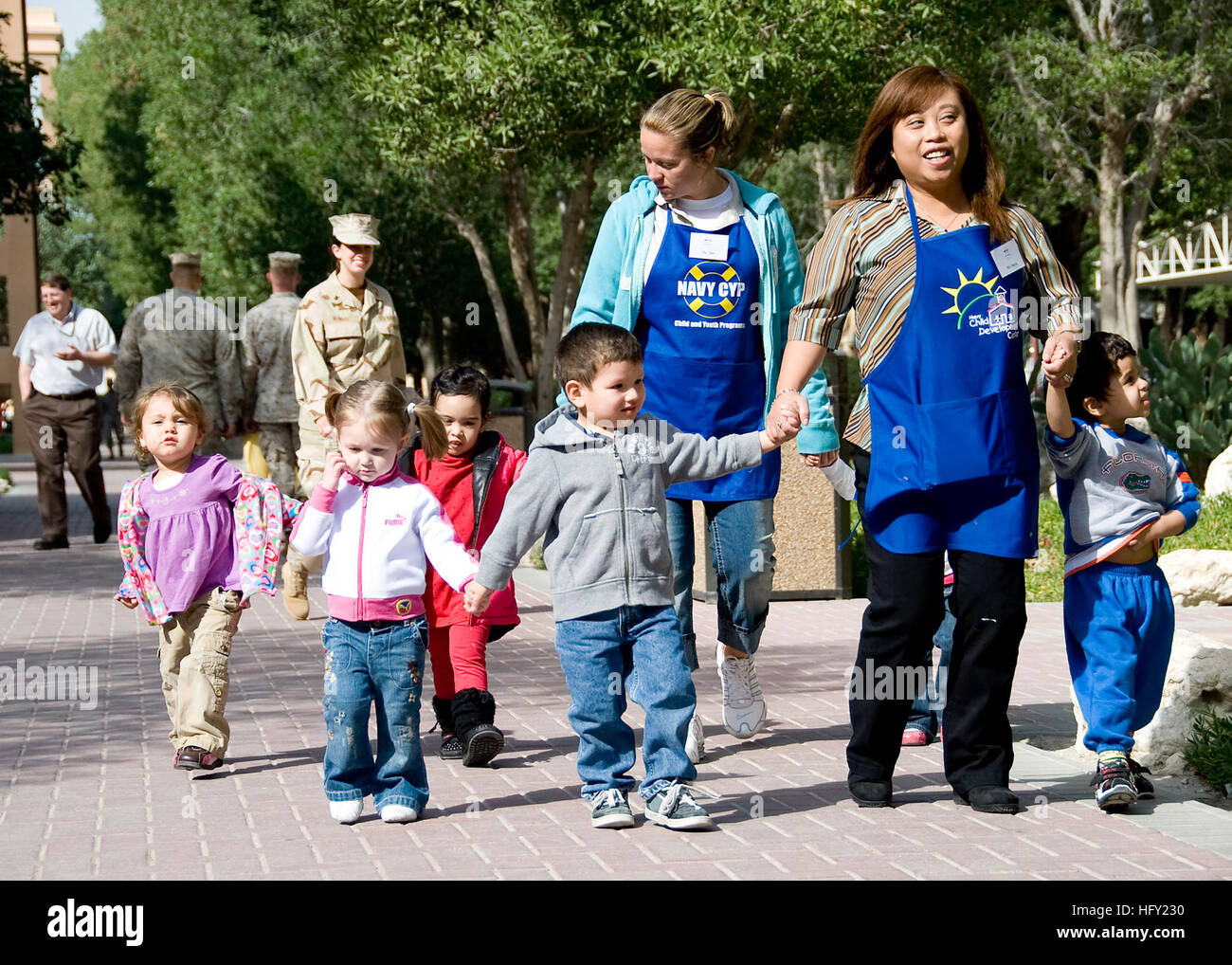 Navy child development center hi-res stock photography and images - Alamy