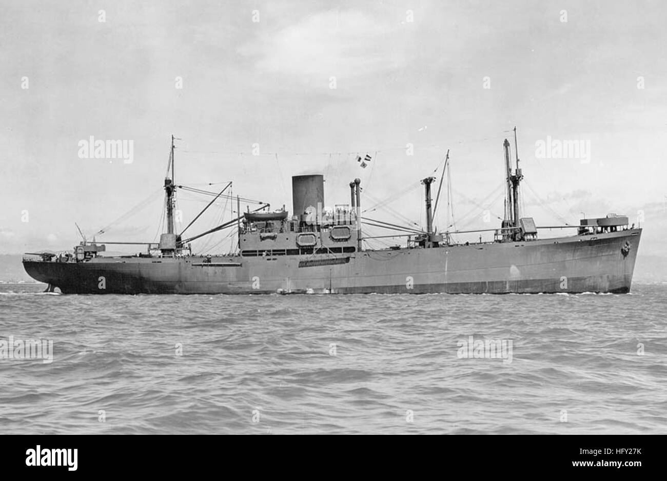 USS Auriga (AK-98 Stock Photo - Alamy