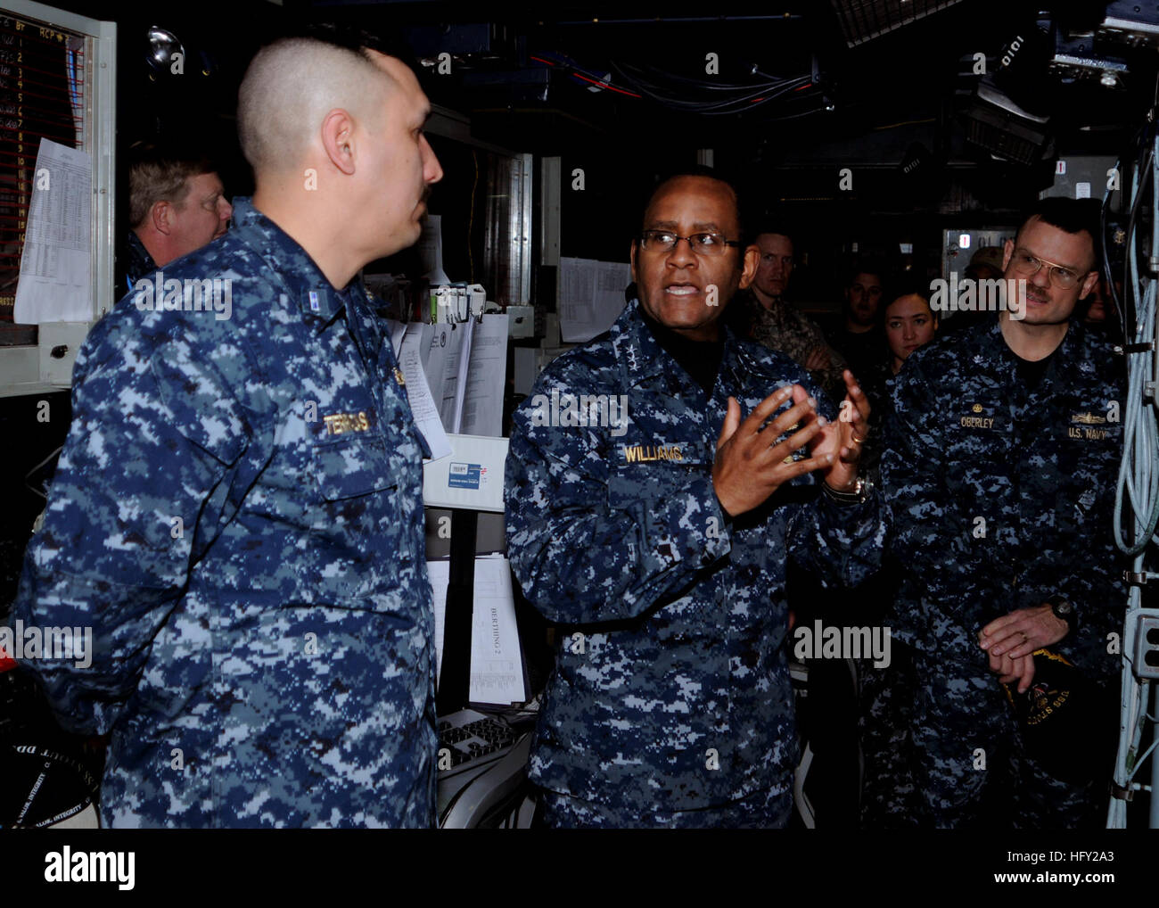 Vice adm mel williams jr hi-res stock photography and images - Alamy