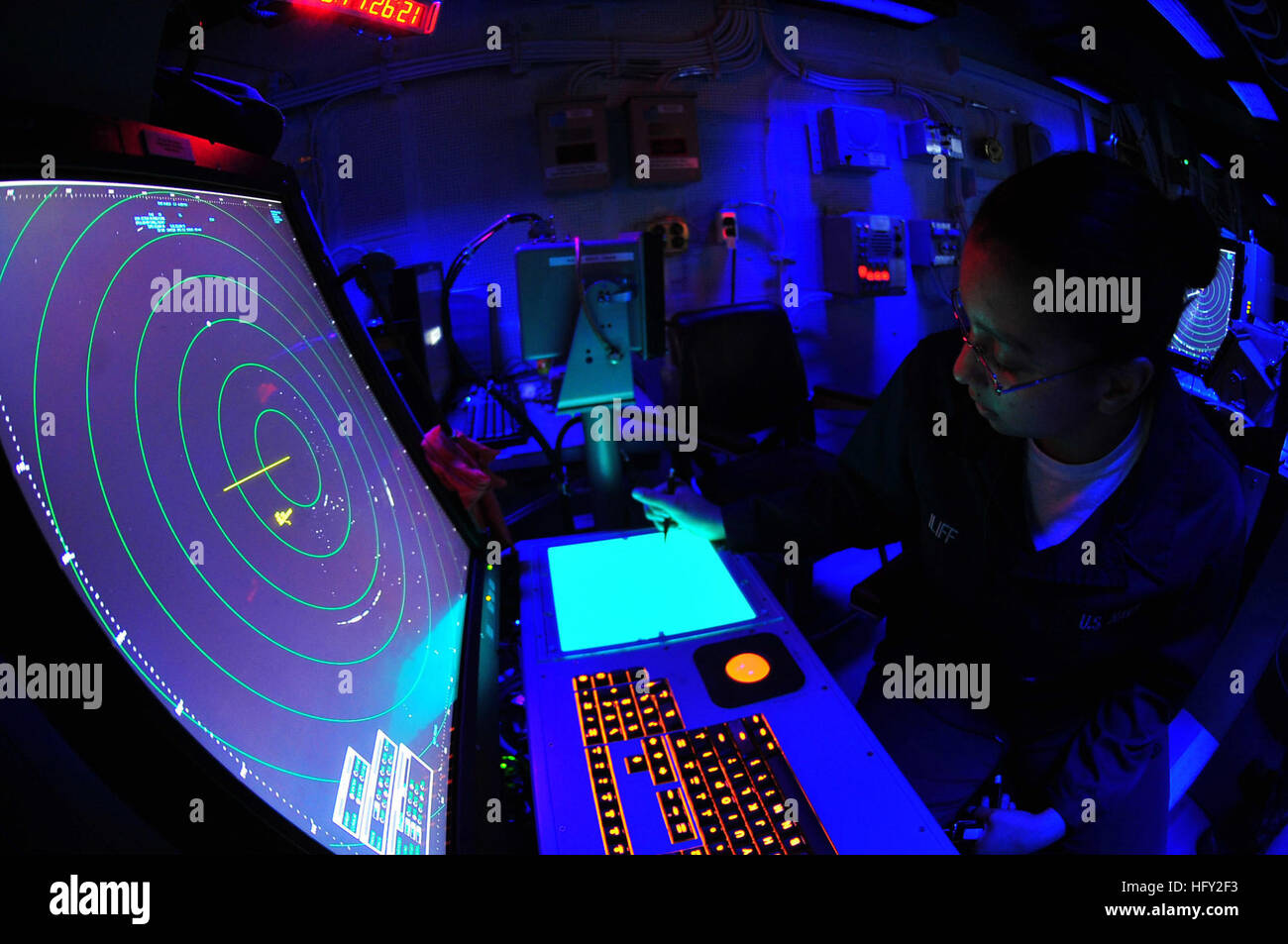 Carrier air traffic control center hi-res stock photography and images ...