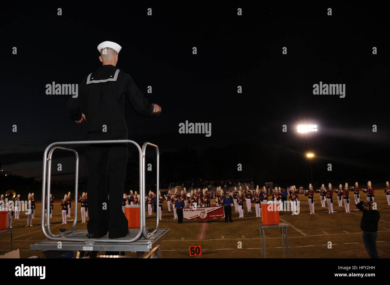 U s navy marching band hi-res stock photography and images - Alamy