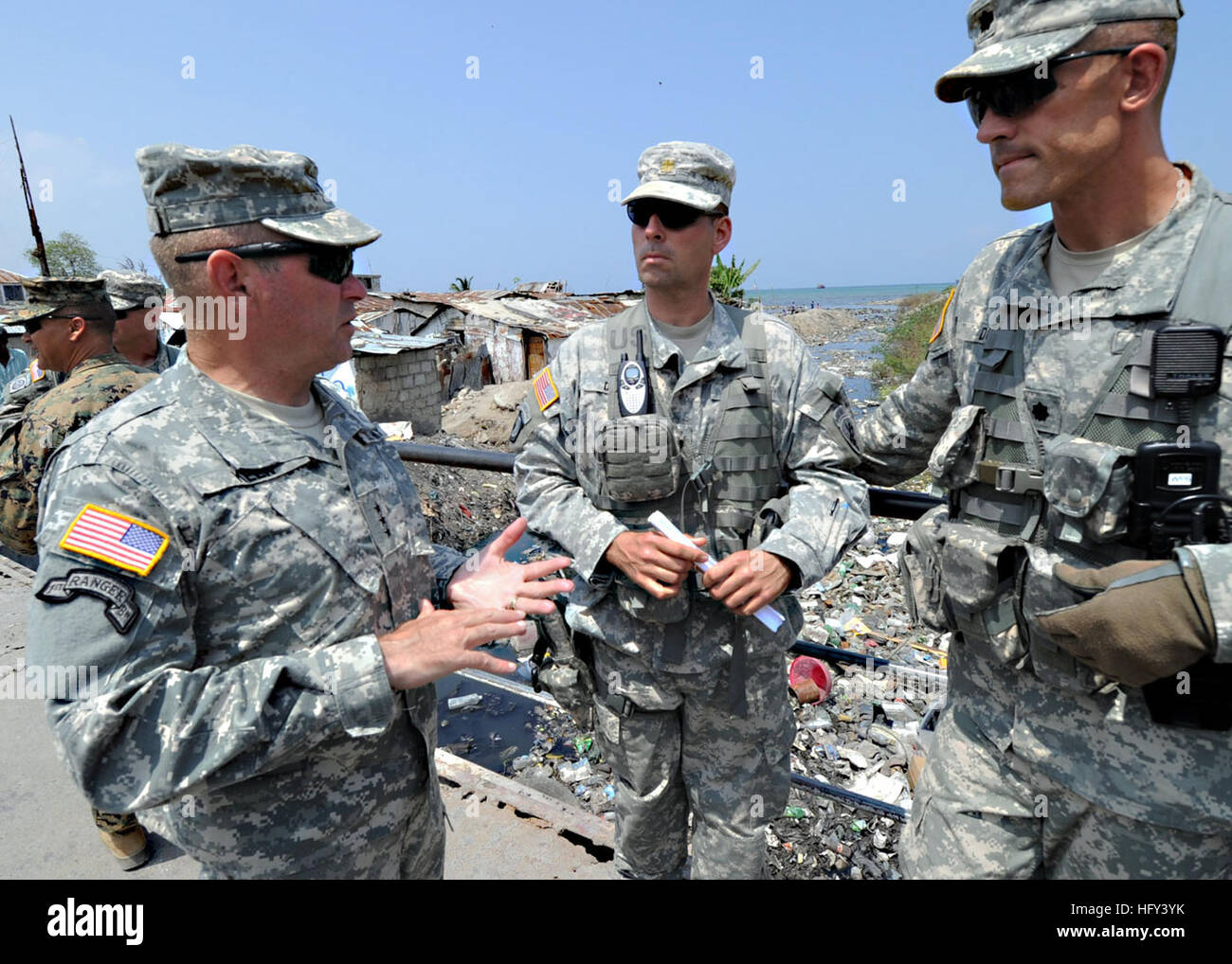 100316-N-5961C-006 PORT-AU-PRINCE, Haiti (March 16, 2010) Lt. Gen. Ken ...