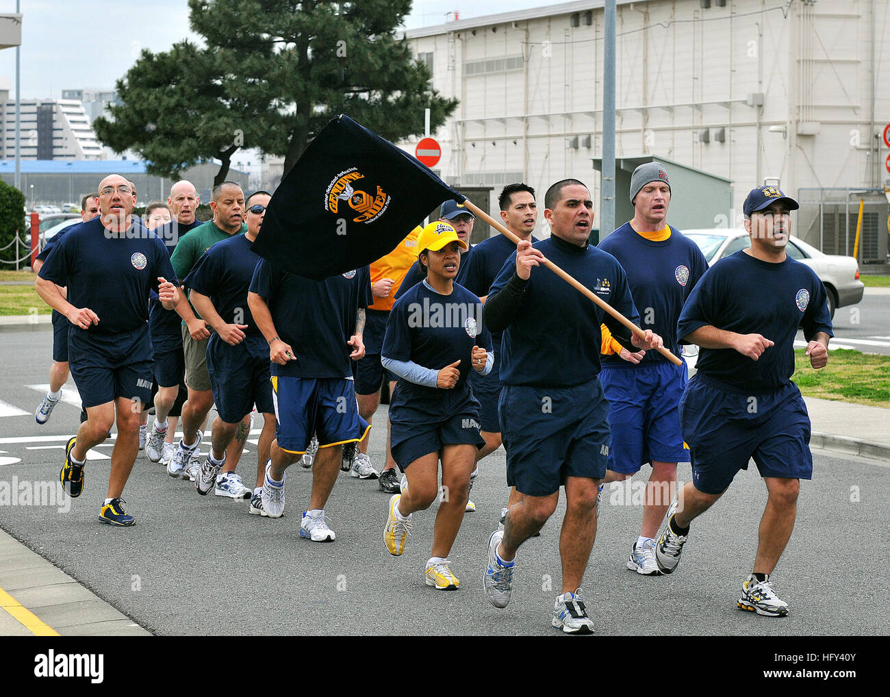 100317-N-2013O-003 YOKOSUKA, Japan (March 17, 2010) Members of the Far ...