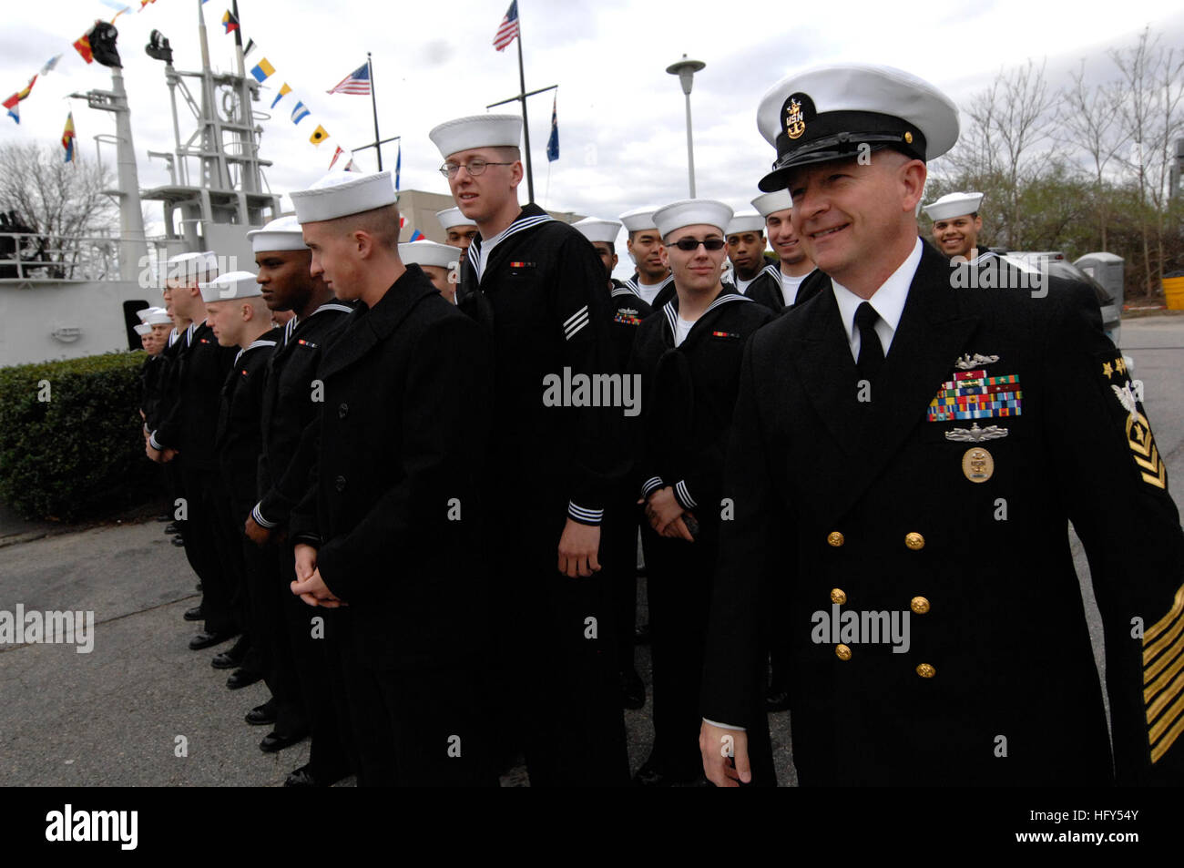 100410-N-9818V-002 GROTON, Conn. (April 10, 2010) Master Chief Petty ...
