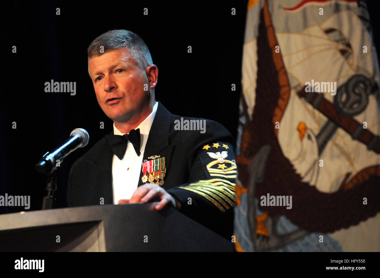 Master Chief Petty Officer of the Navy delivers remarks at the 110th ...
