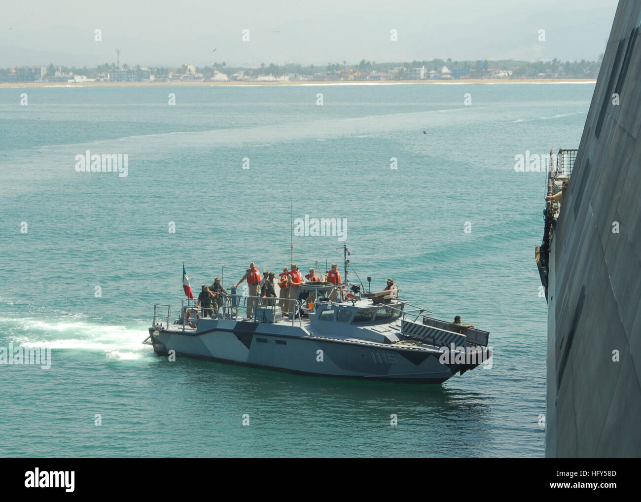 The mexican navy frigate arm bravo f 201 hi-res stock photography and ...