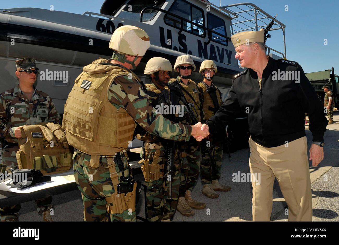The Chief of Naval Operations meets with Navy Expeditionary Combat ...
