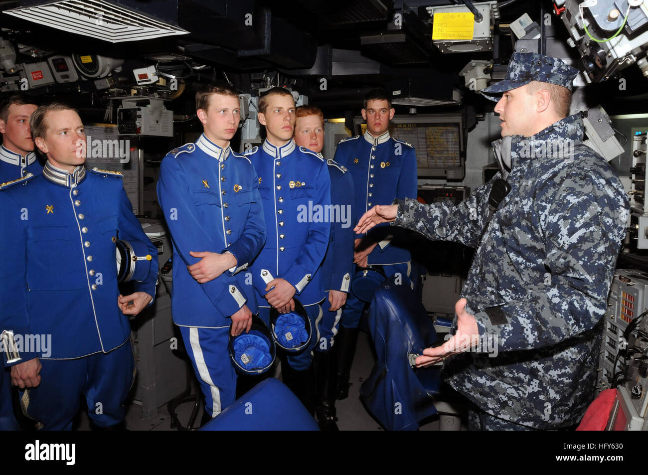 100501-N-9917S-007 STOCKHOLM, Sweden (May 1, 2010) Lt. j.g. Chris ...