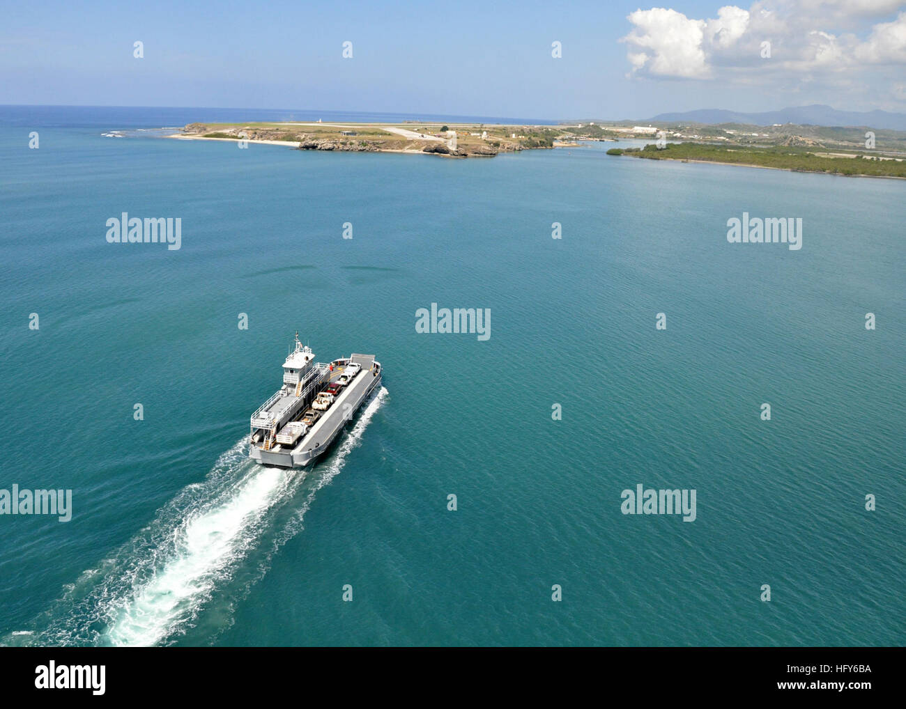 Guantanamo bay aerial hi-res stock photography and images - Alamy