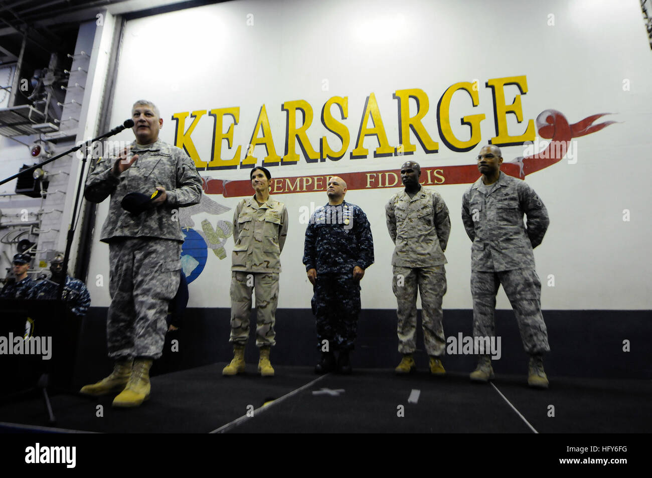 Us navy us army gen carter f ham hi-res stock photography and images ...