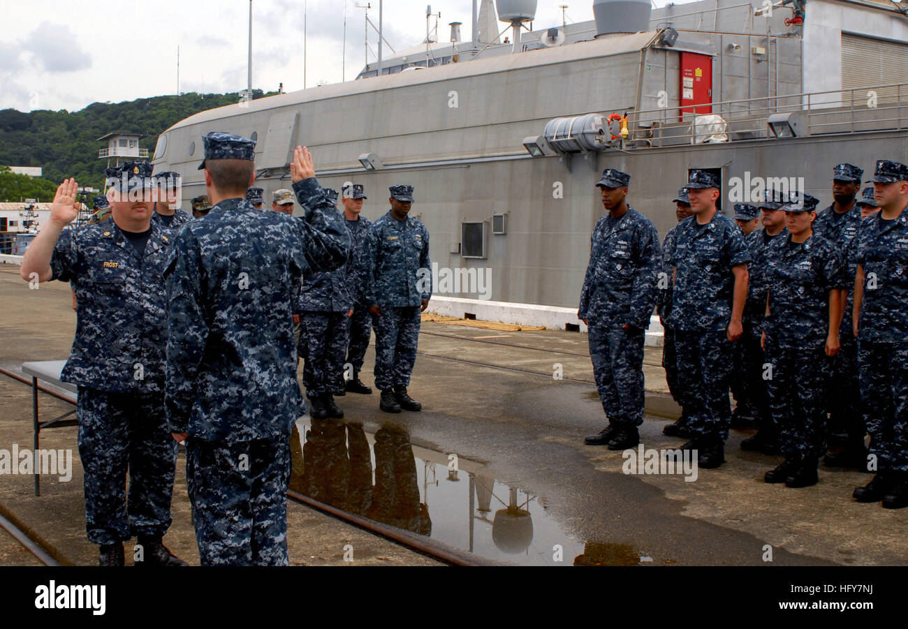 100601-N-4971L-046 BALBOA-RODMAN, Panama (June 1, 2010) Chief Boatswain ...