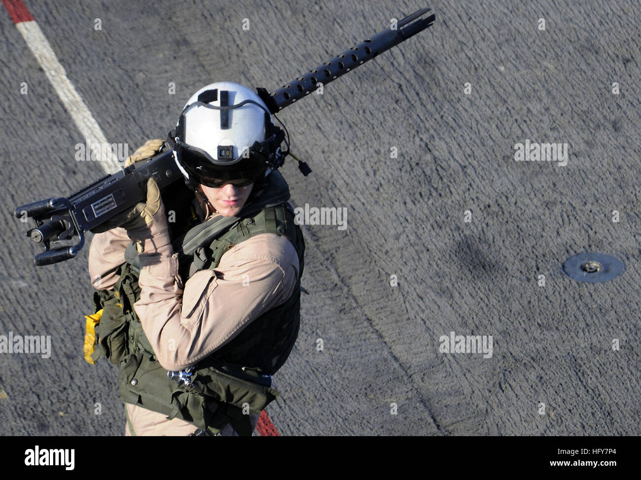 50 caliber deck gun hi-res stock photography and images - Alamy