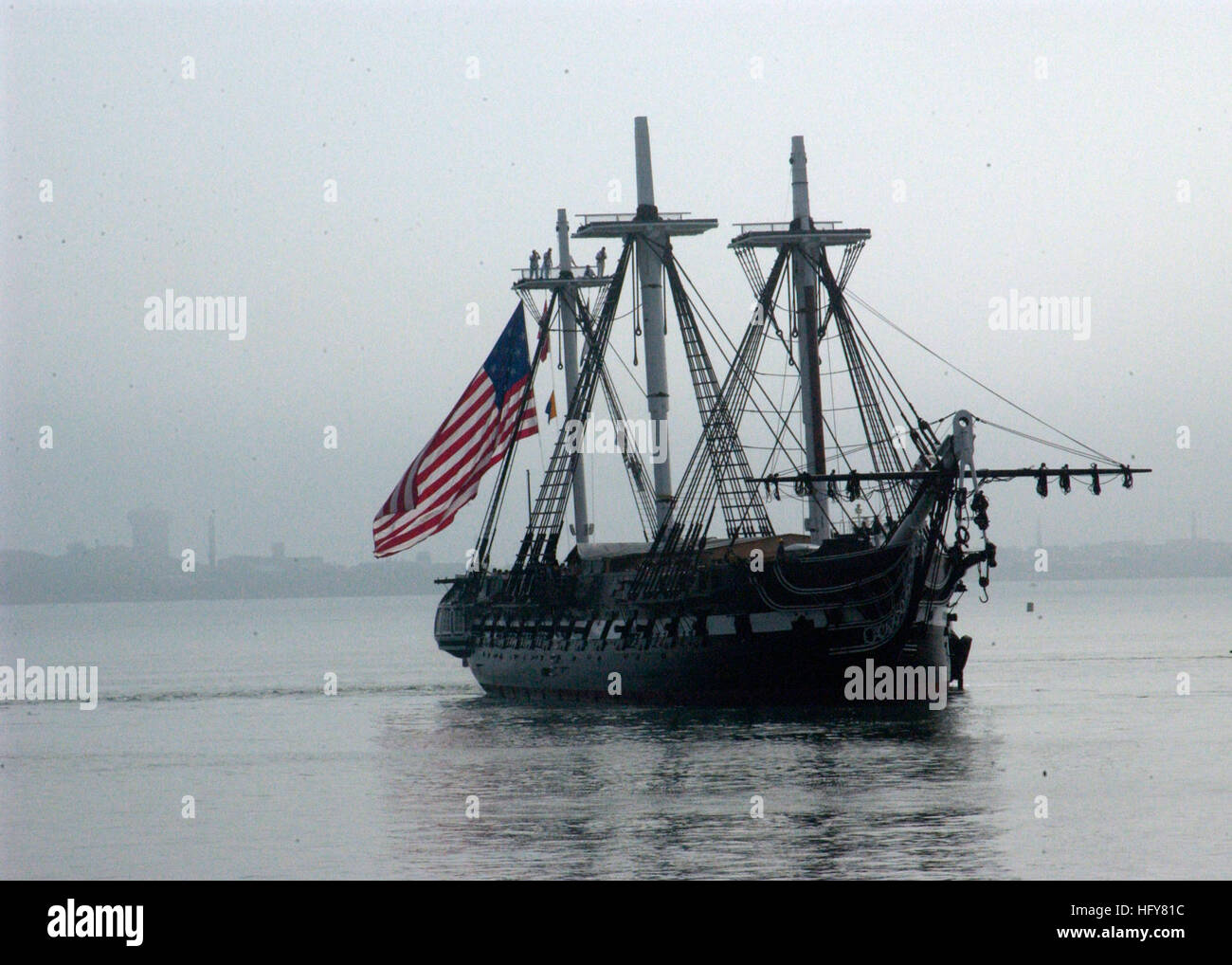 100604-N-8582D-902 BOSTON (June 4, 2010) USS Constitution sails into ...