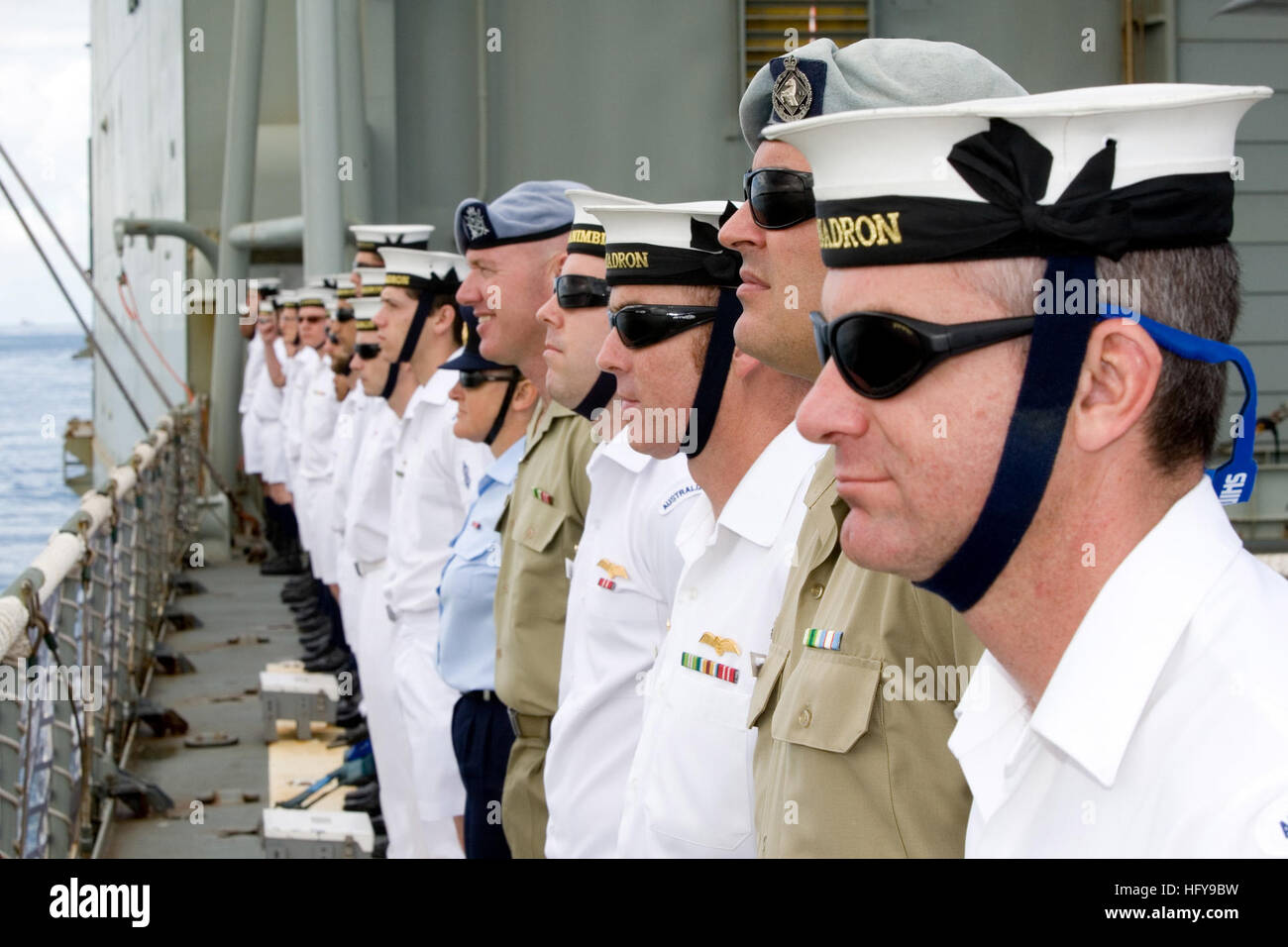 100626-O-8247T-021 PEARL HARBOR (June 26, 2010) The Royal Australian ...