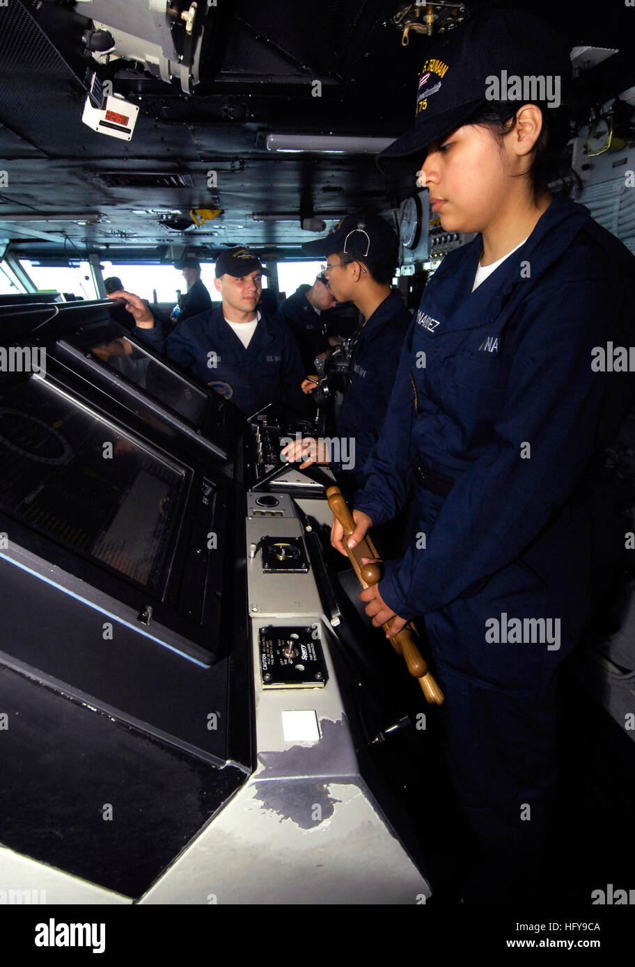 Female helmsman hi-res stock photography and images - Alamy
