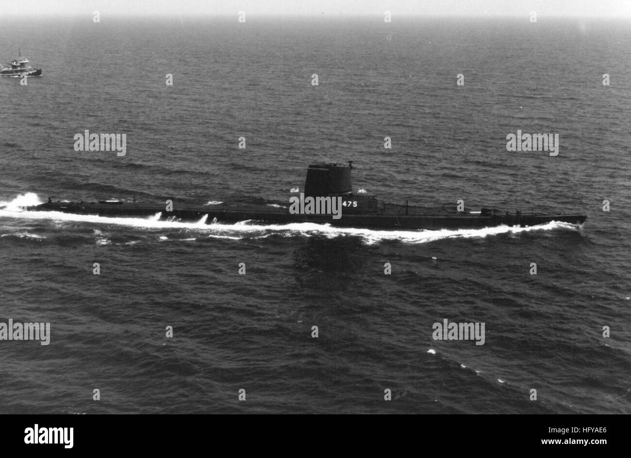USS Argonaut (SS-475) 22 July 1963 Stock Photo - Alamy