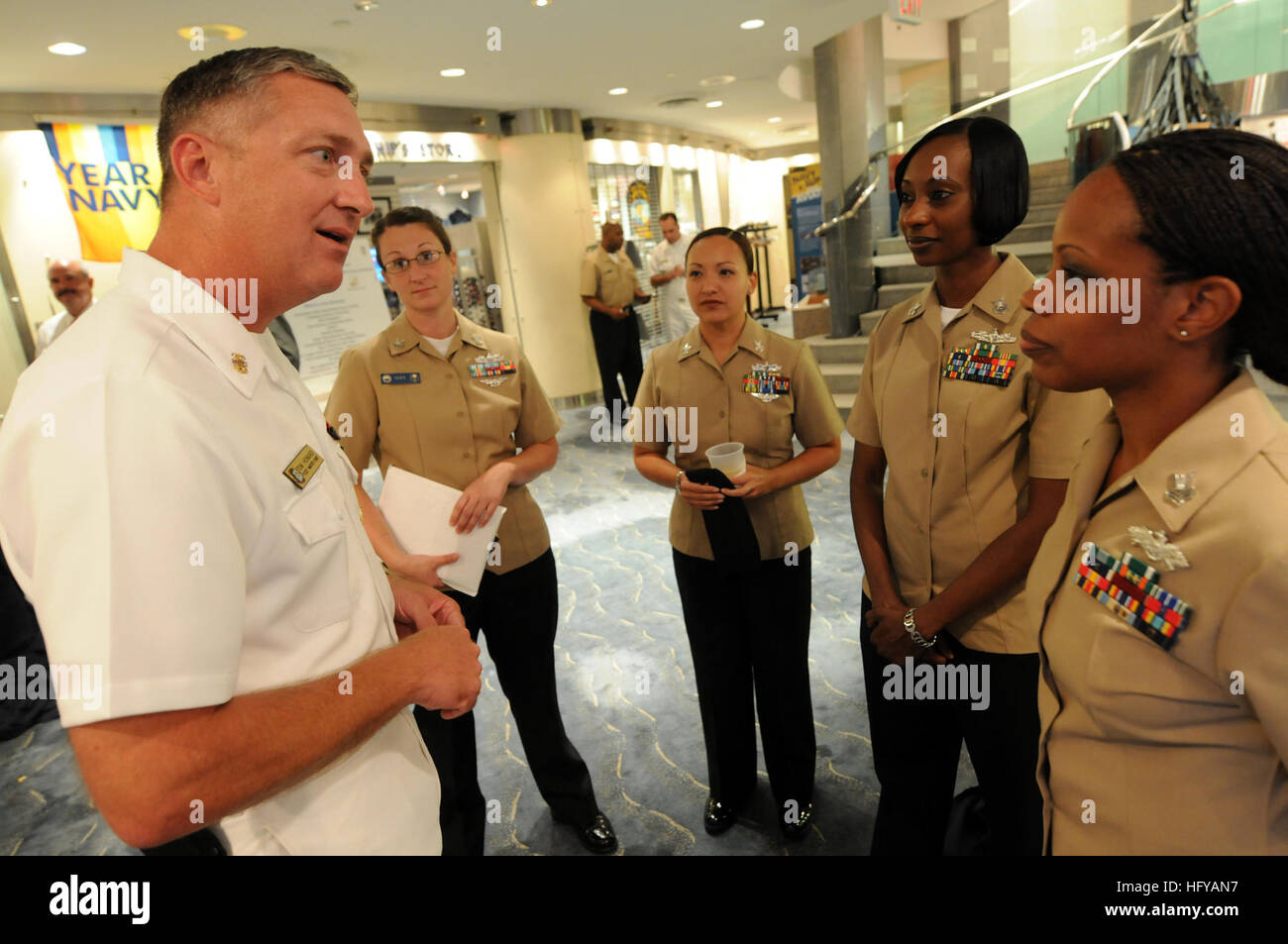 100720-N-9818V-277 WASHINGTON (July 20, 2010) Fleet Master Chief Tom ...