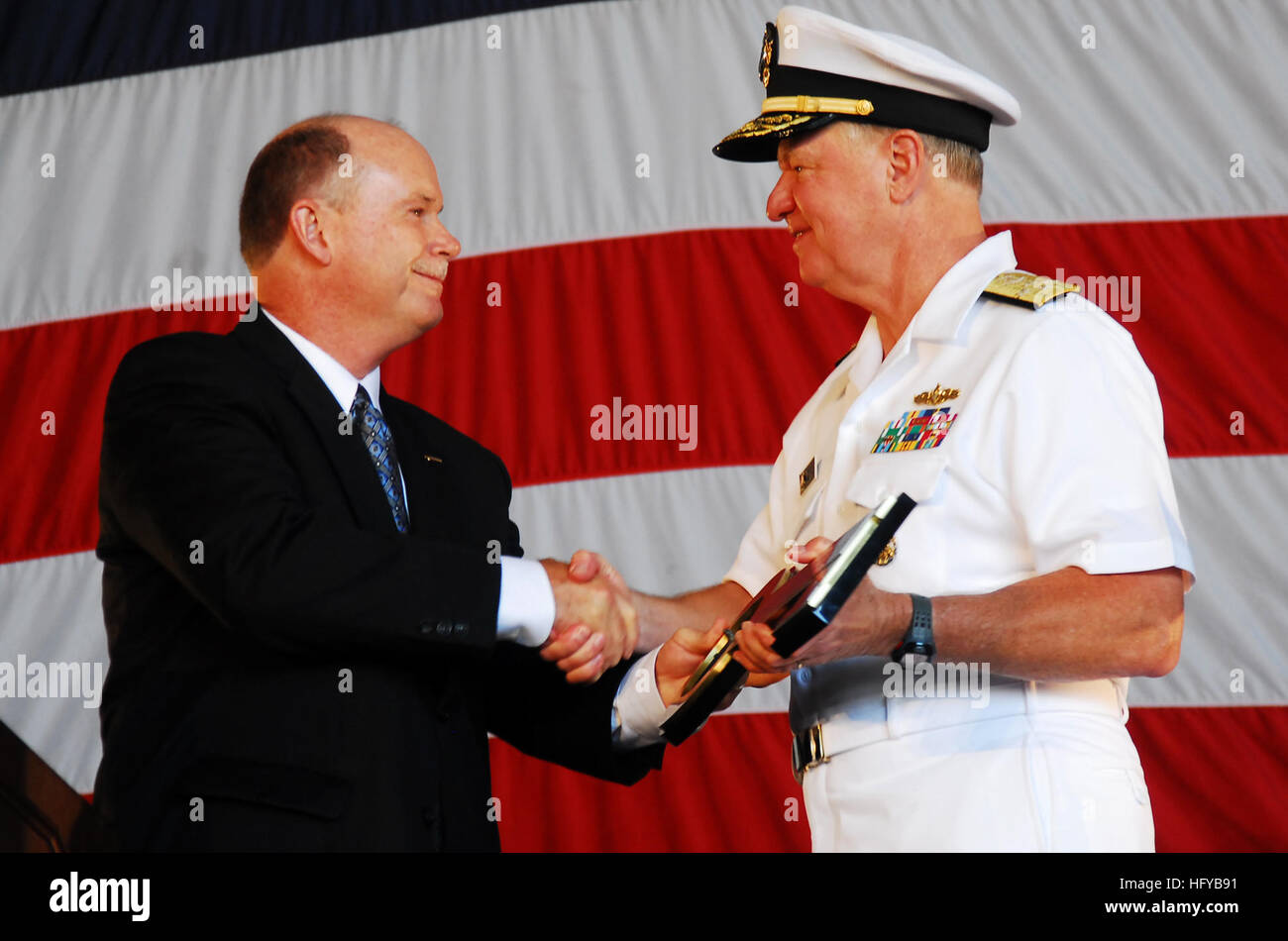 100729-N-0487P-050 NORFOLK (July 29, 2010) Gary Ervin, president of ...