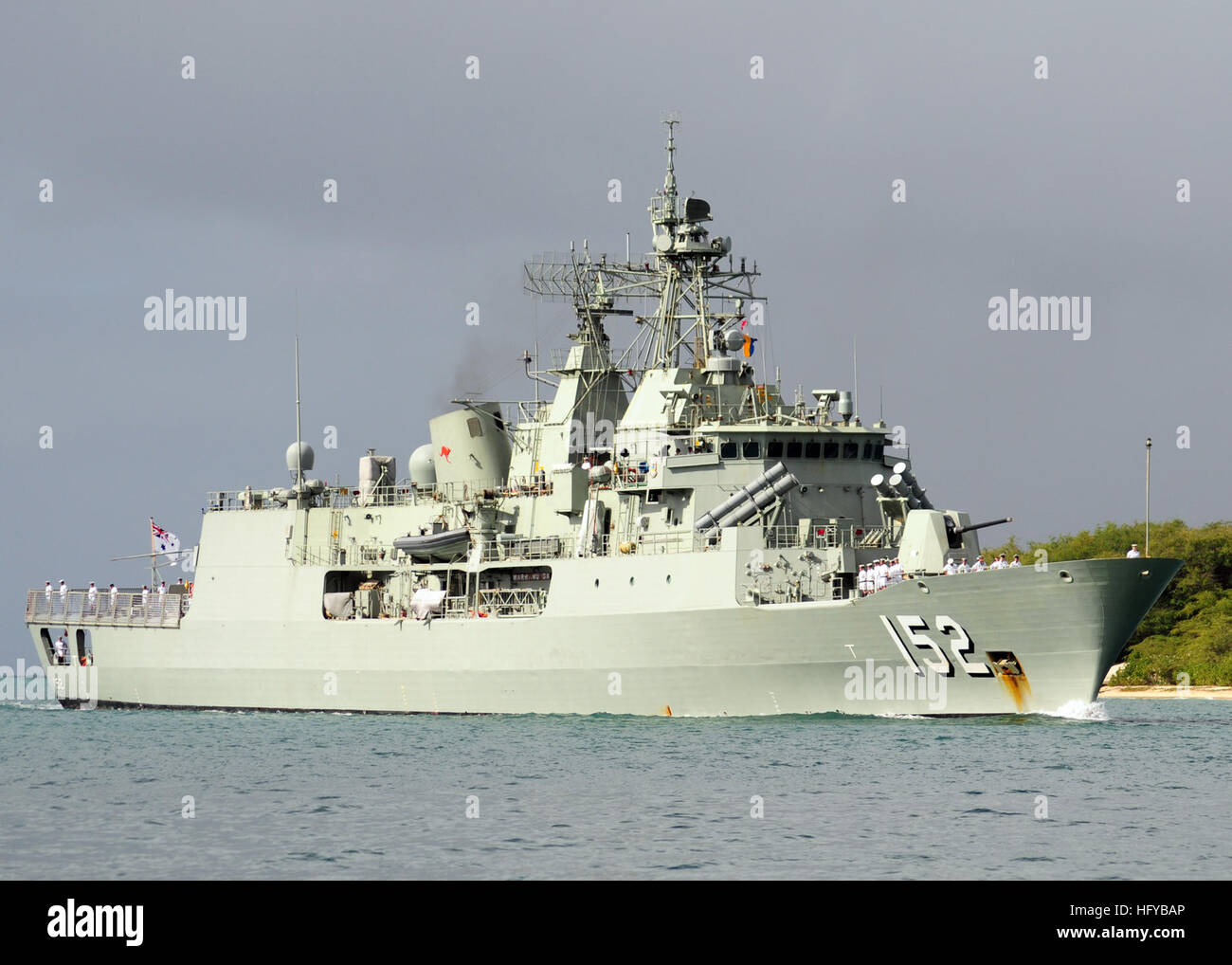 Australian navy frigate hmas warramunga hi-res stock photography and ...