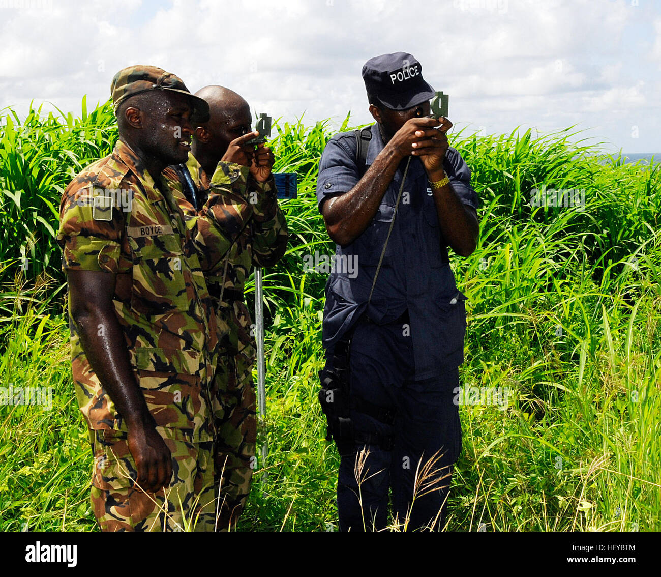 Barbados defense force hi-res stock photography and images - Alamy