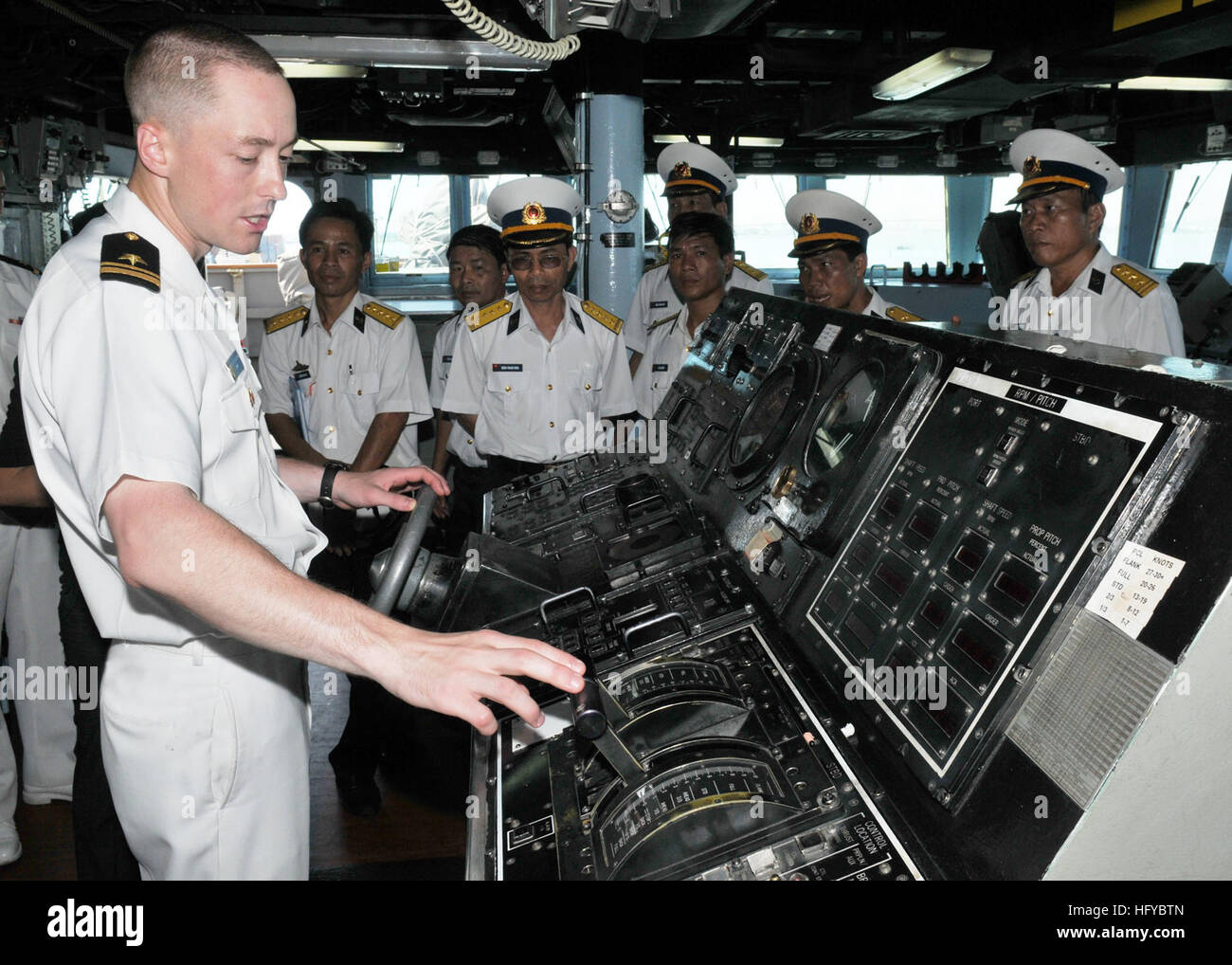 100811-N-3215T-056 DA NANG, Vietnam (Aug. 11, 2010) Lt. j.g. Brian ...