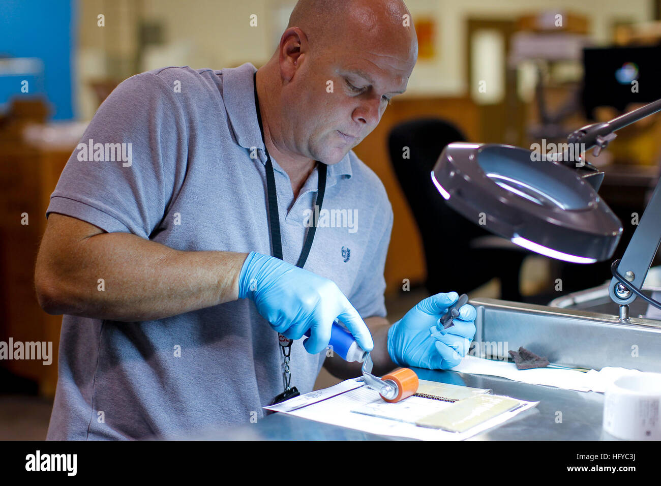Personnel identification division hi-res stock photography and images ...