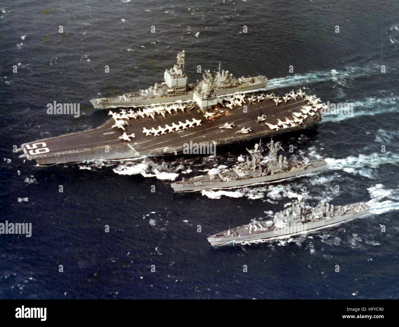 Uss enterprise cvan 65 hi-res stock photography and images - Alamy