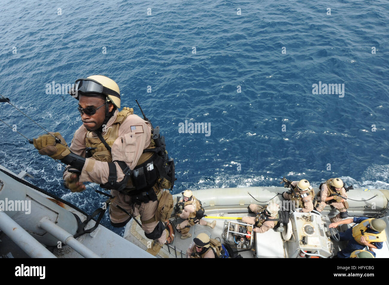 Combined maritime law enforcement operation hi-res stock photography ...