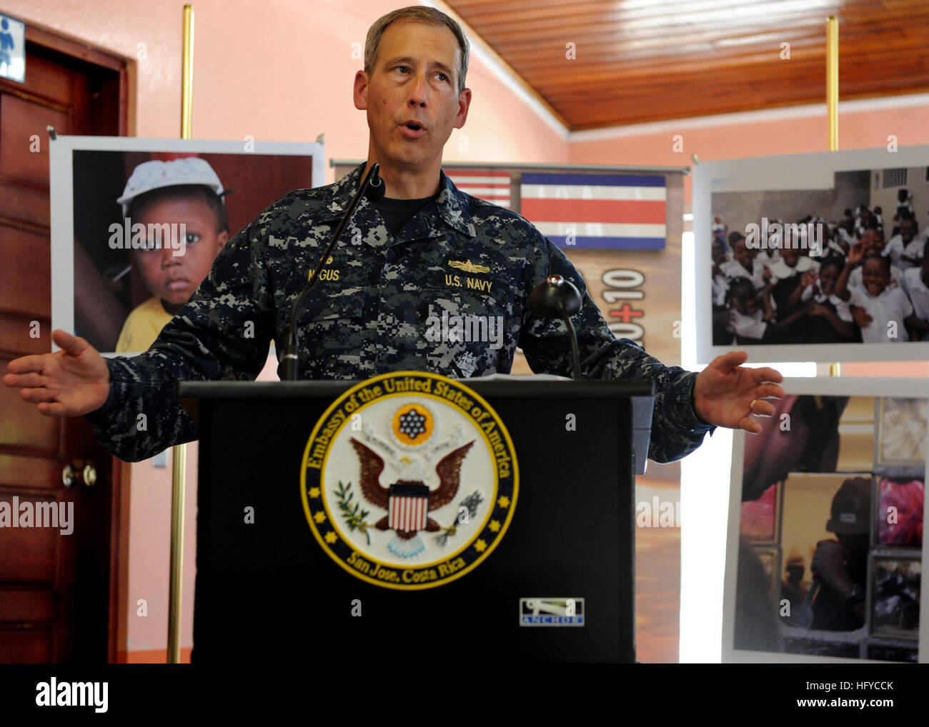 USS Iwo Jima (LHD 7) visits Limon, Costa Rica, during Continuing ...