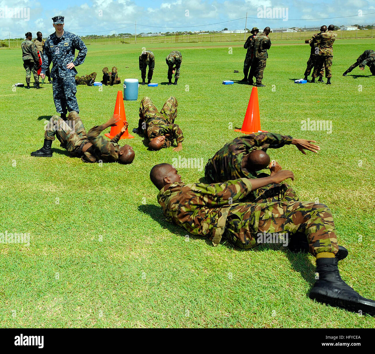 Barbados defense force hi-res stock photography and images - Alamy
