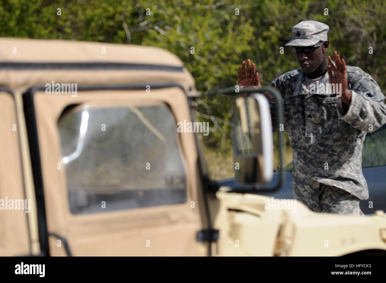 Army Sgt. Edward Jones, a combat medic deployed to Joint Task Force ...