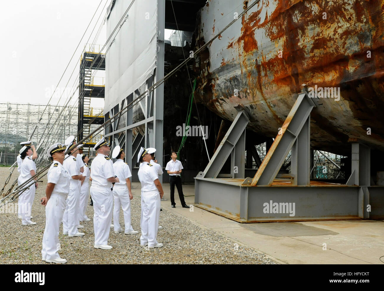 Roks cheonan sinking hi-res stock photography and images - Alamy