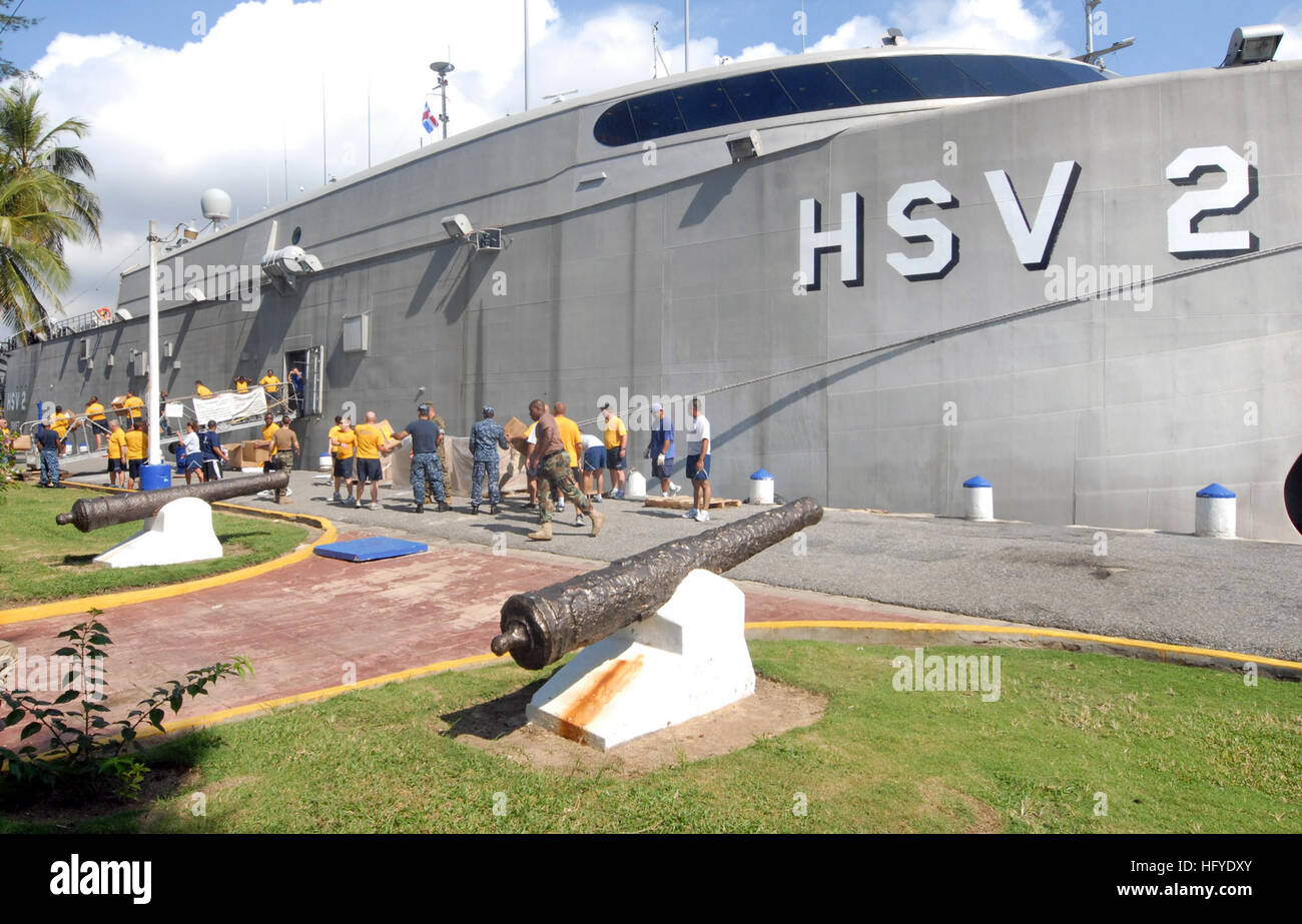 High speed vessel swift hsv 2 hi-res stock photography and images - Alamy