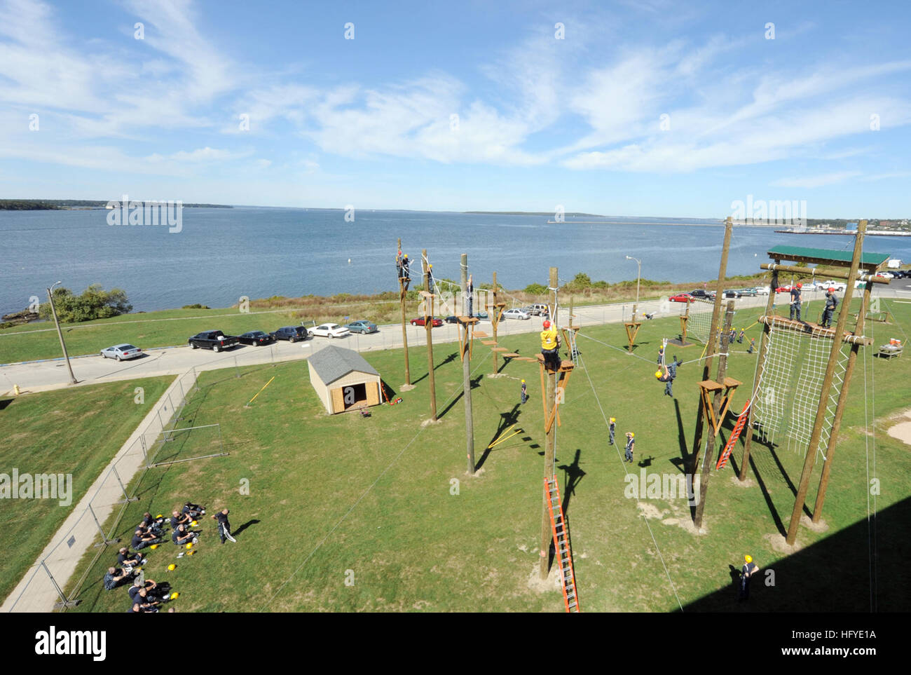 Naval training school naval training station newport hi-res stock ...