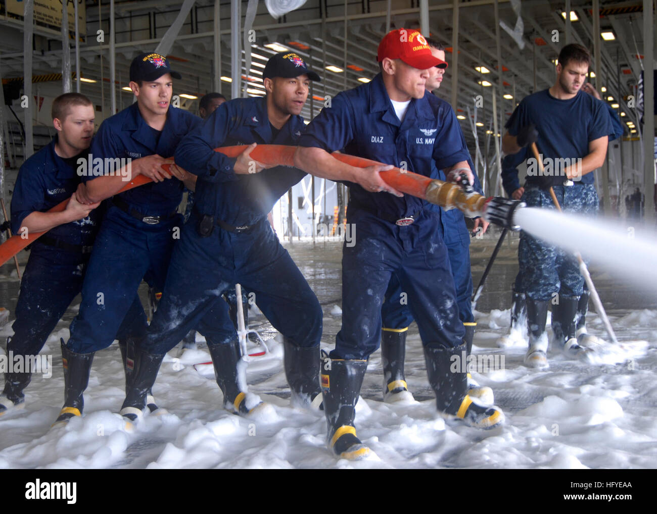 Aqueous film forming foam (afff) hi-res stock photography and images ...