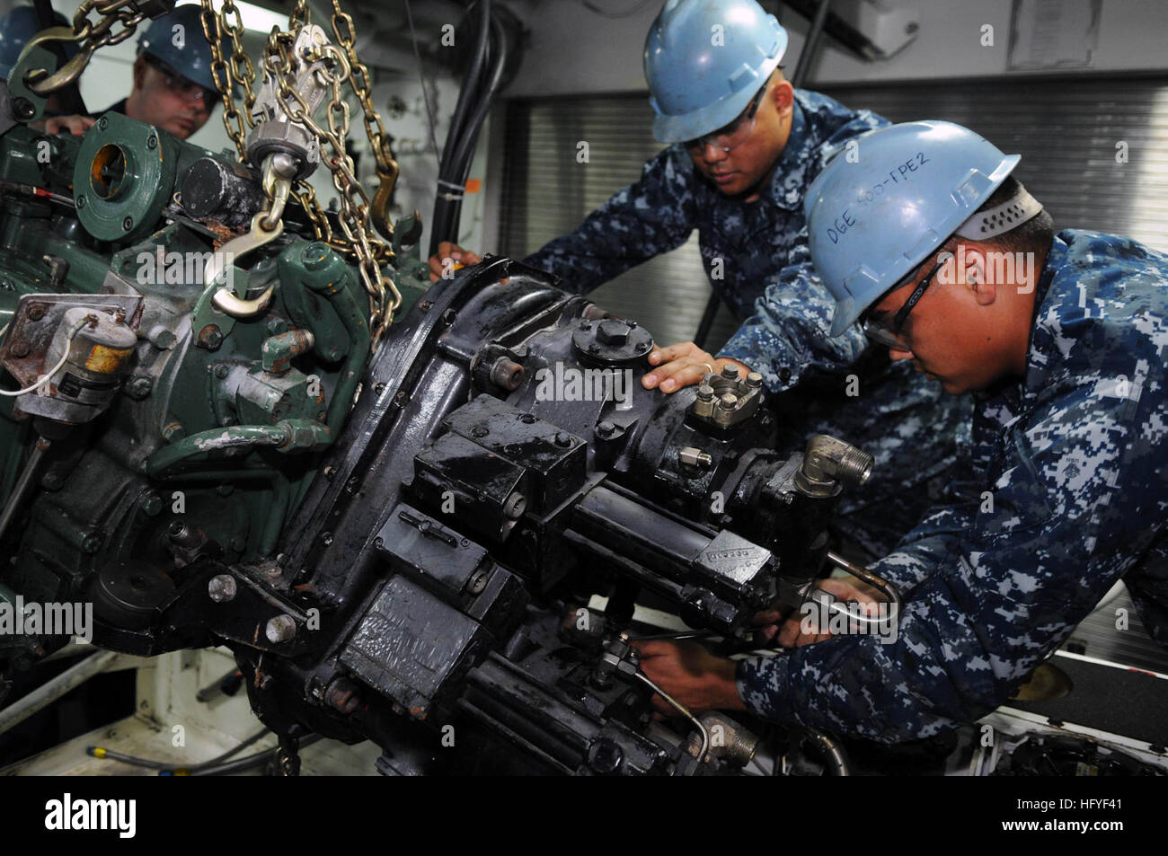 Petty Officer 2nd Class Johnpaulo Solon, aviation support equipment ...