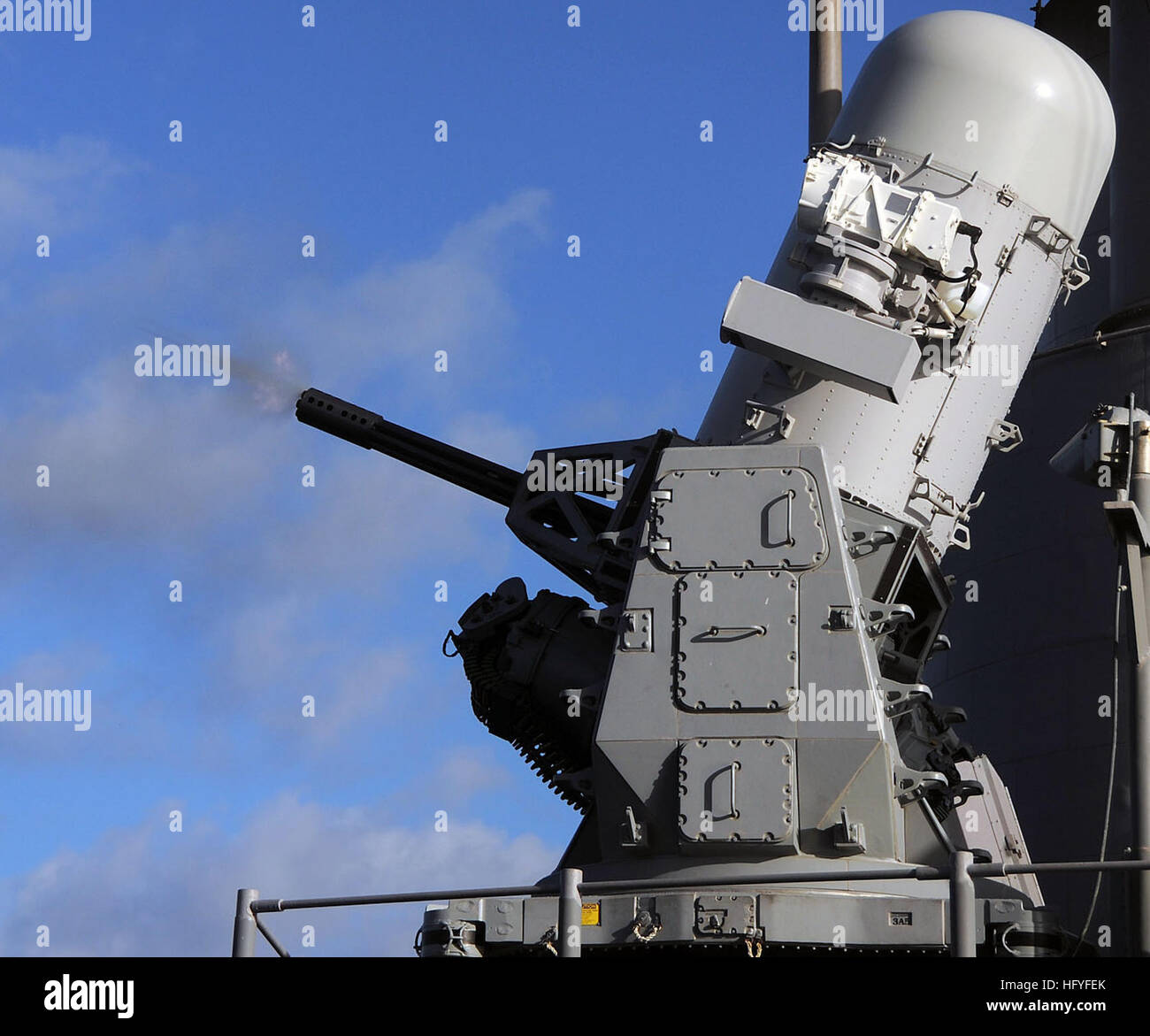 101026-N-3885H-030 ATLANTIC OCEAN (Oct. 26, 2010) The MK-15 Phalanx ...