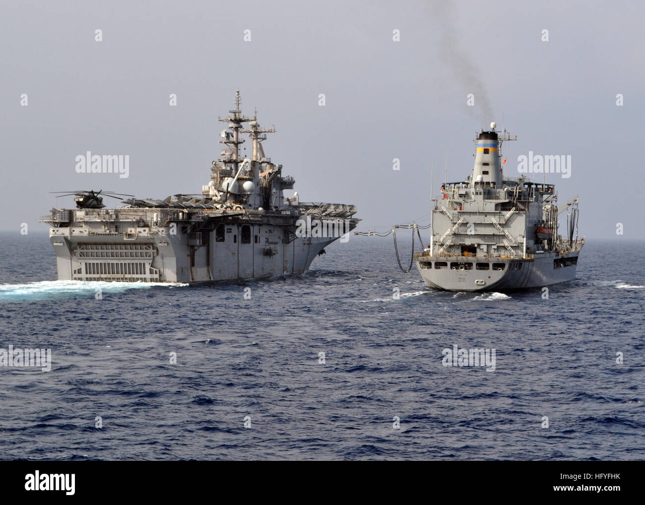 Military sealift command msc usns pecos t ao 197 hi-res stock ...