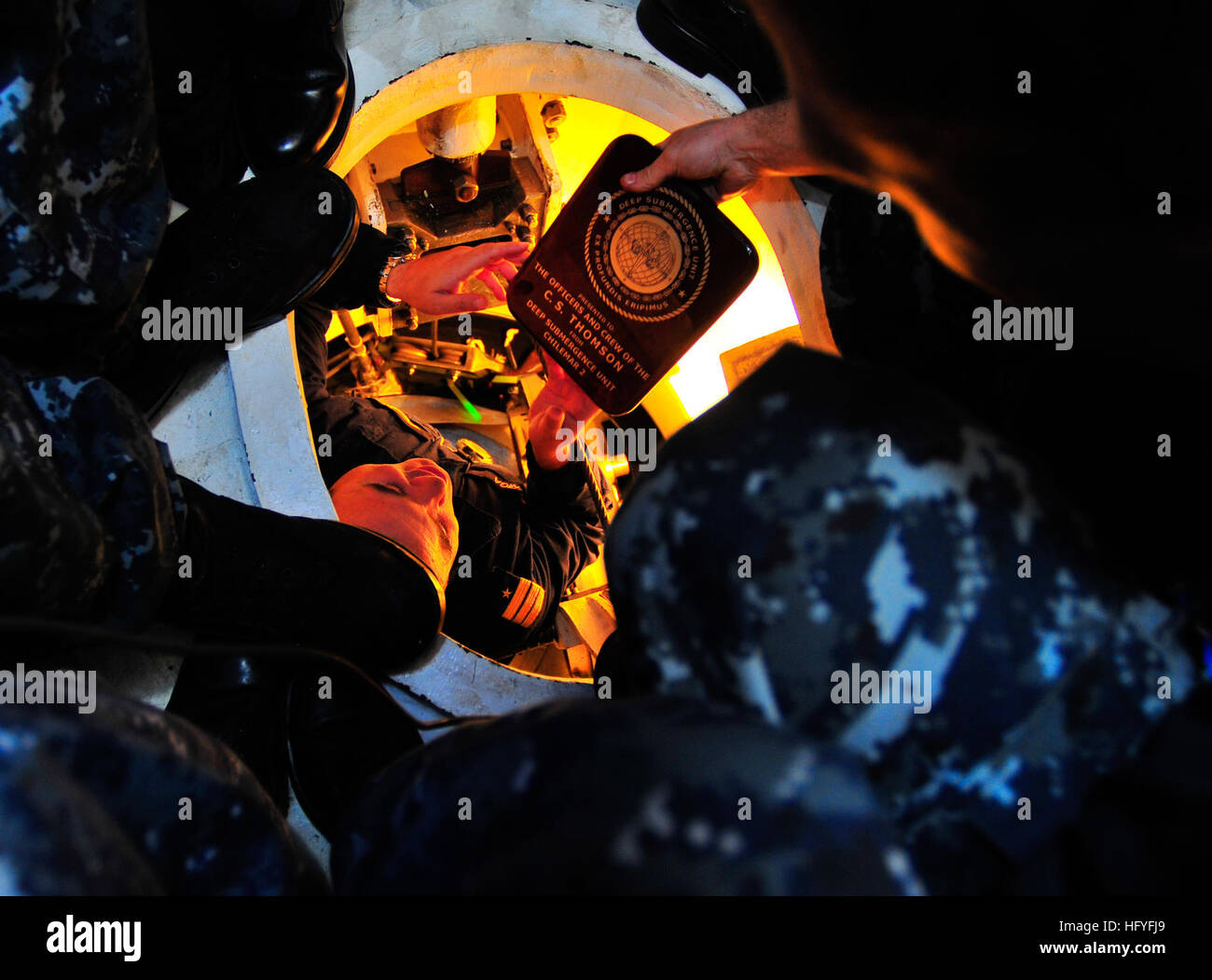 Submarine rescue chamber hi-res stock photography and images - Alamy