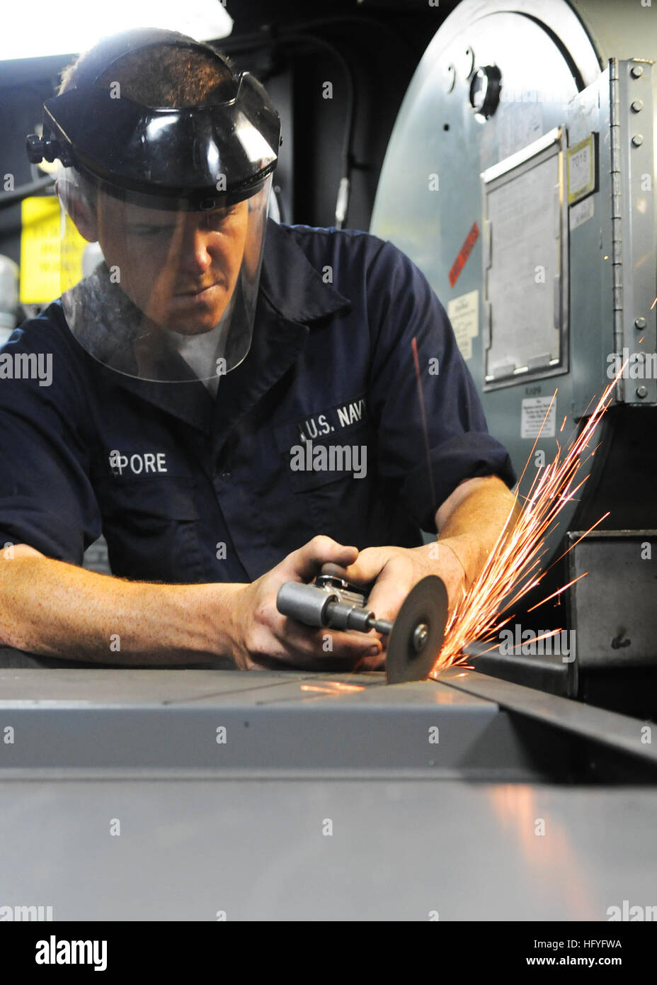 Pneumatic grinder hi-res stock photography and images - Alamy