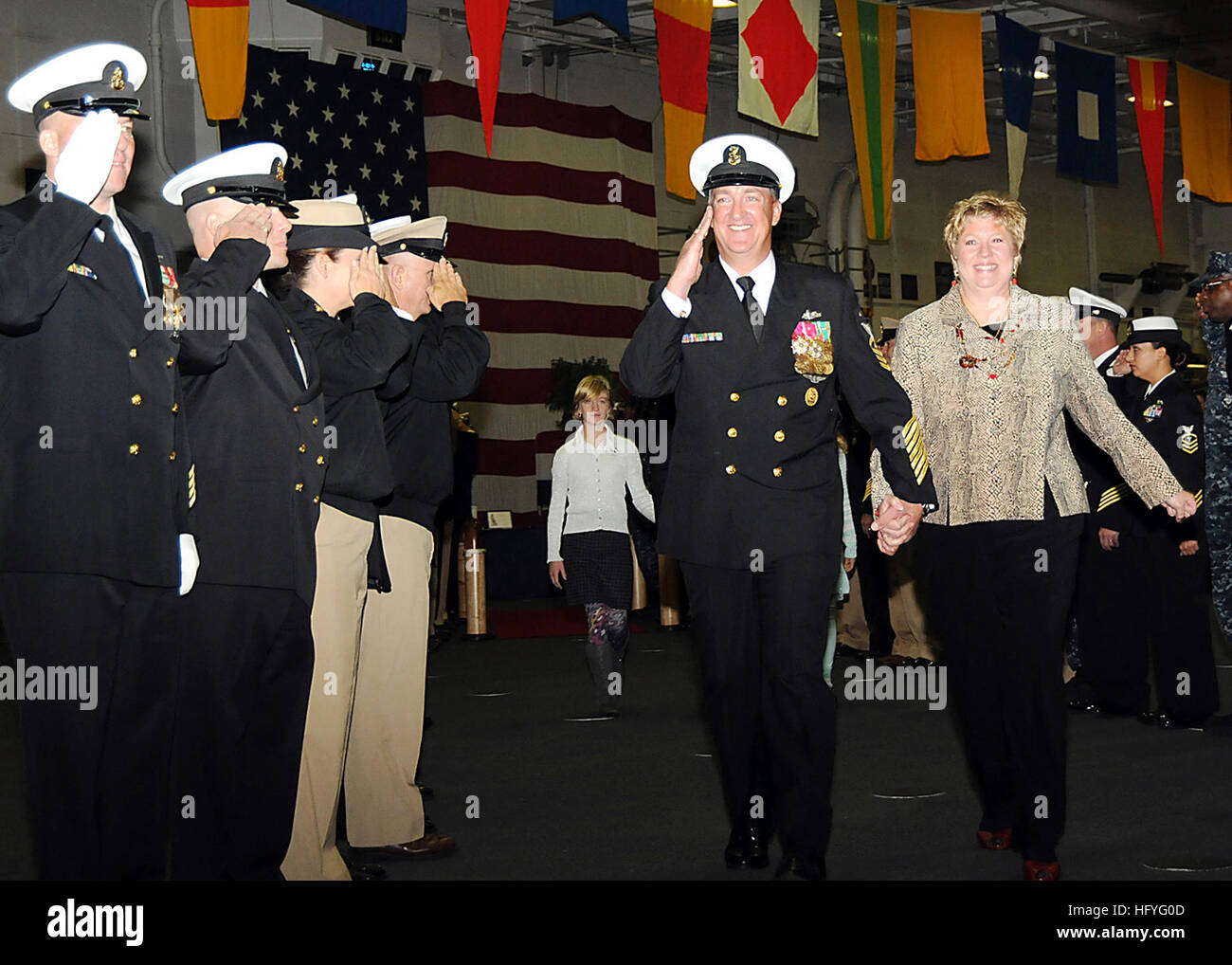 Fleet master chief thomas howard hi-res stock photography and images ...