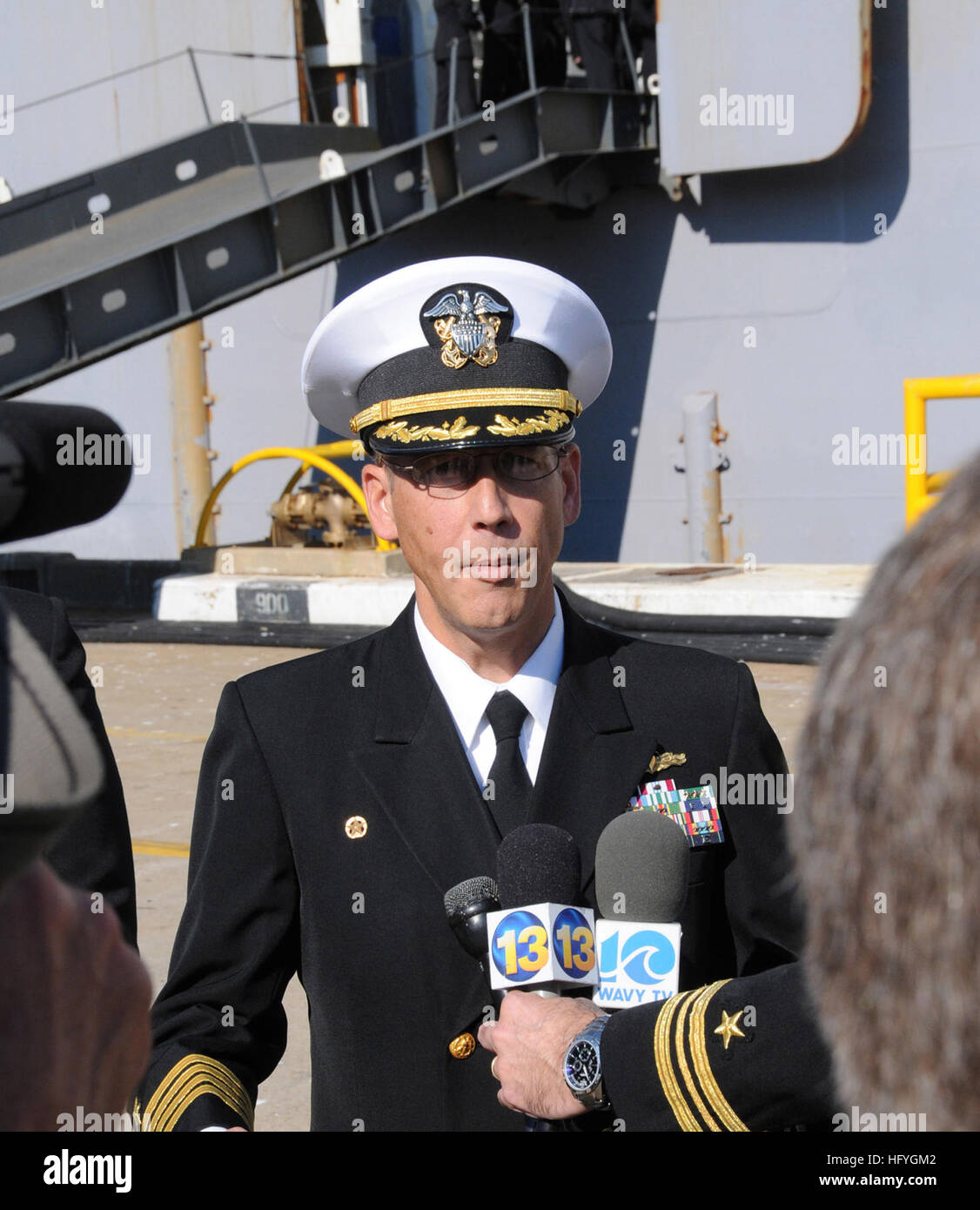 U S Navy Capt Thomas Negus High Resolution Stock Photography and Images ...
