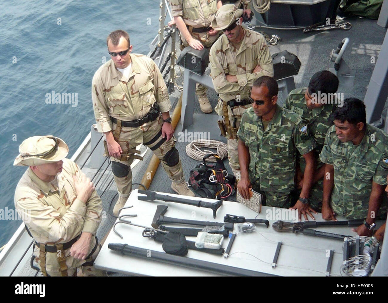 Us coast guard boarding team hi-res stock photography and images - Alamy