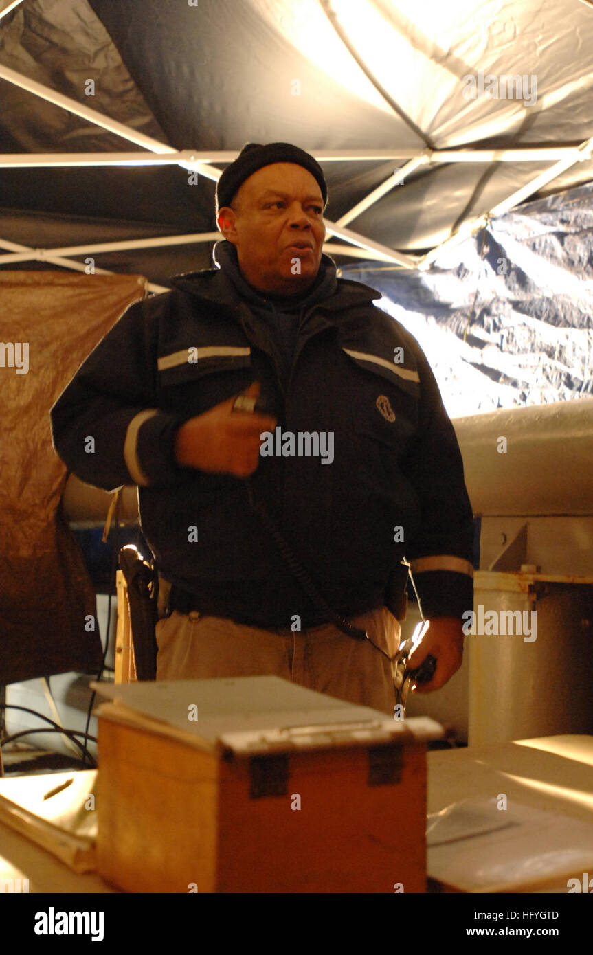 Frank Watkins, who serves as an able-bodied seaman aboard USNS ...