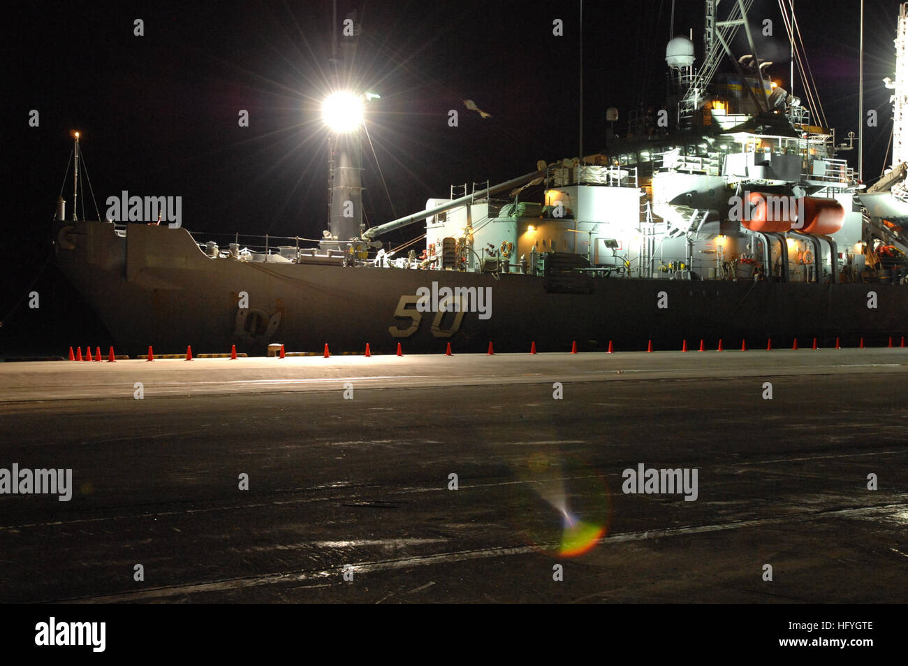 ONAGAWA, Japan (Nov. 21, 2011) - USNS Safeguard (T-ARS 50) moors ...