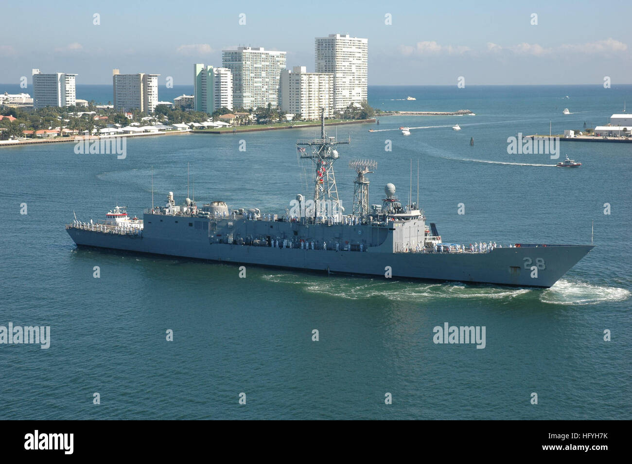 Uss boone ffg 28 hi-res stock photography and images - Alamy