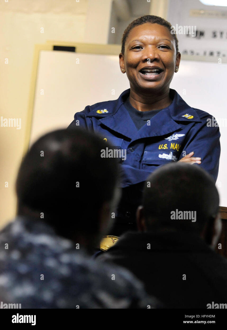 Female african american sailors hi-res stock photography and images - Alamy