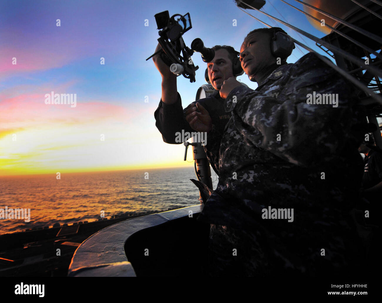 Marine sextant hi-res stock photography and images - Alamy