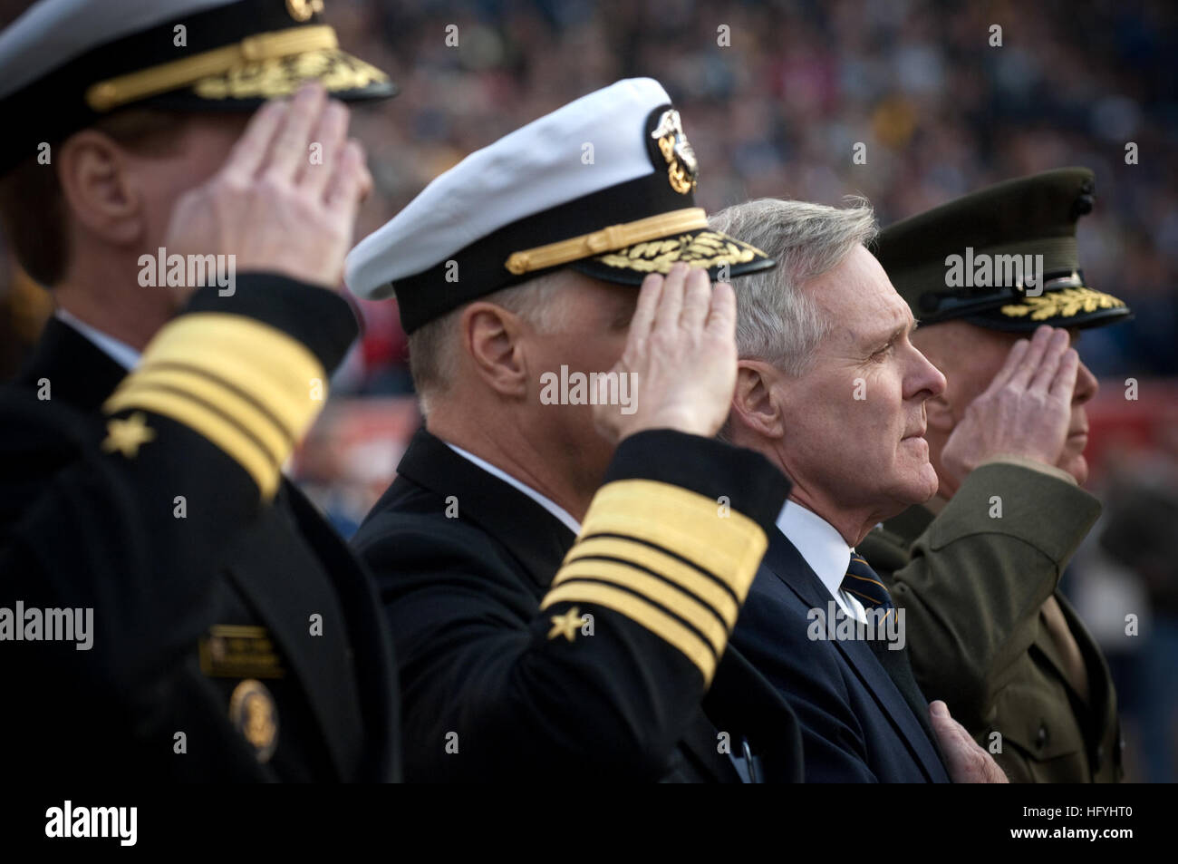 The honorable ray mabus and the chief of naval operations hi-res stock ...