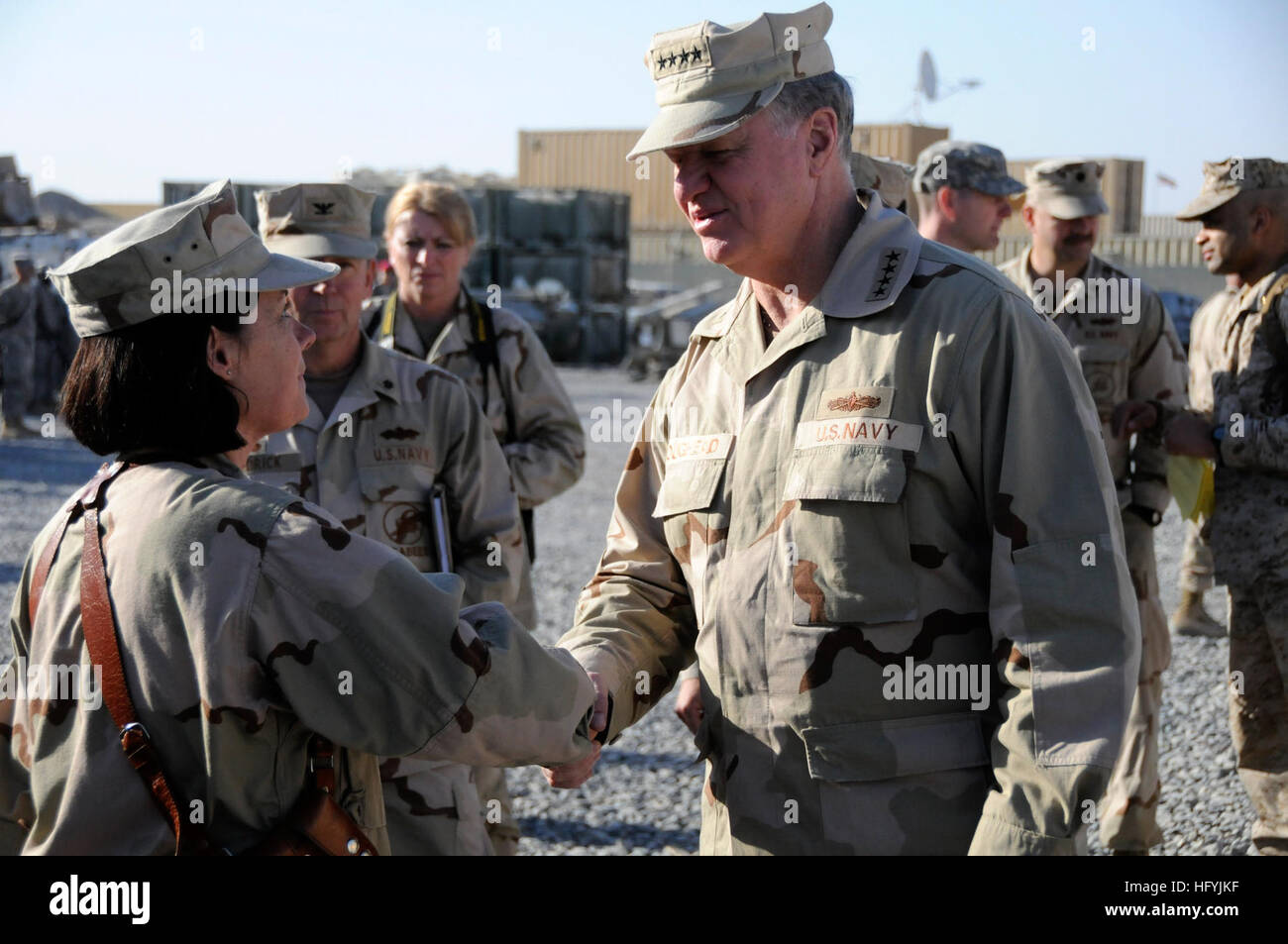 The Chief of Naval Operations and Master Chief Petty Officer visit the ...